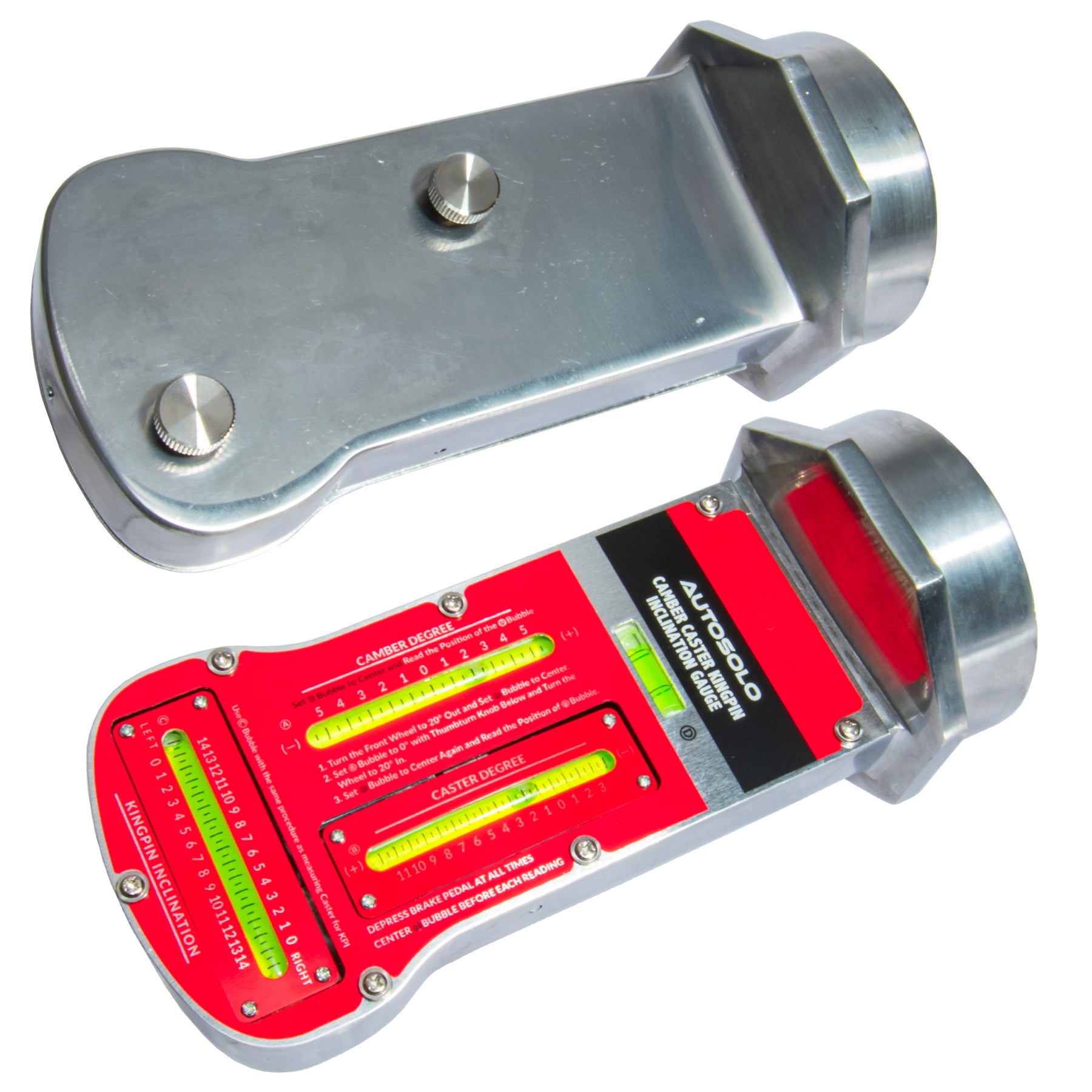 Magnetic Camber, Caster & Kingpin Inclination Wheel Alignment Gauge ...