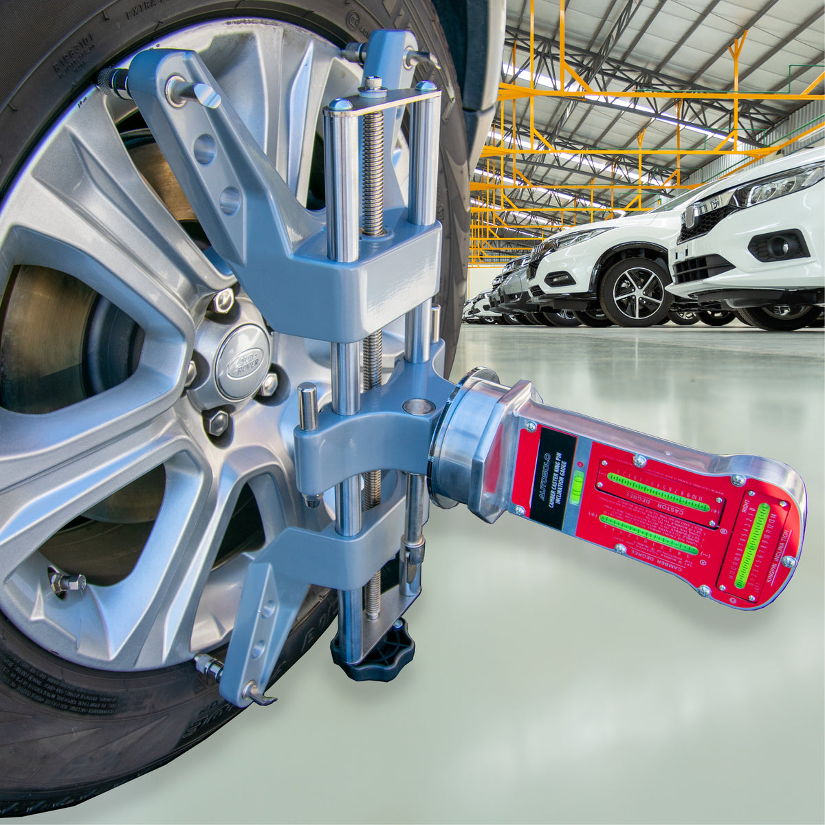 AutoSolo Magnetic Camber, Castor & Kingpin Inclination Wheel Alignment