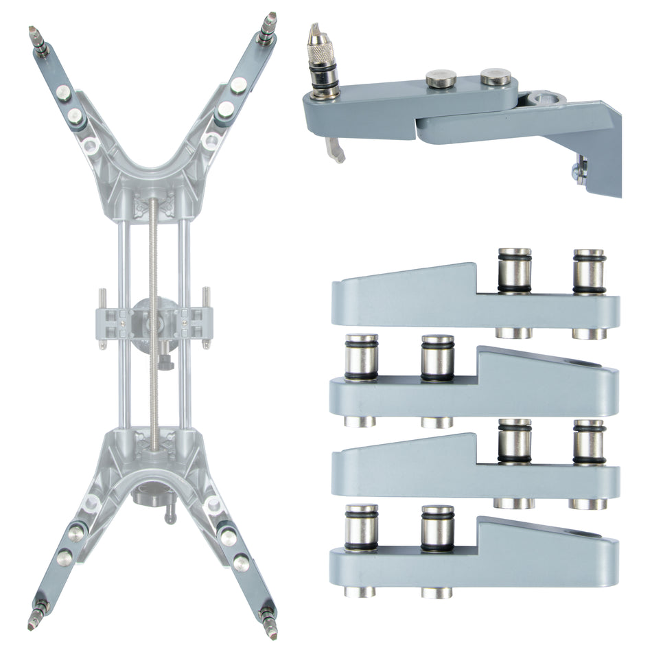 Wheel Clamp Extension Kit - Extend Rim Compatibility from 25" to 30 ...