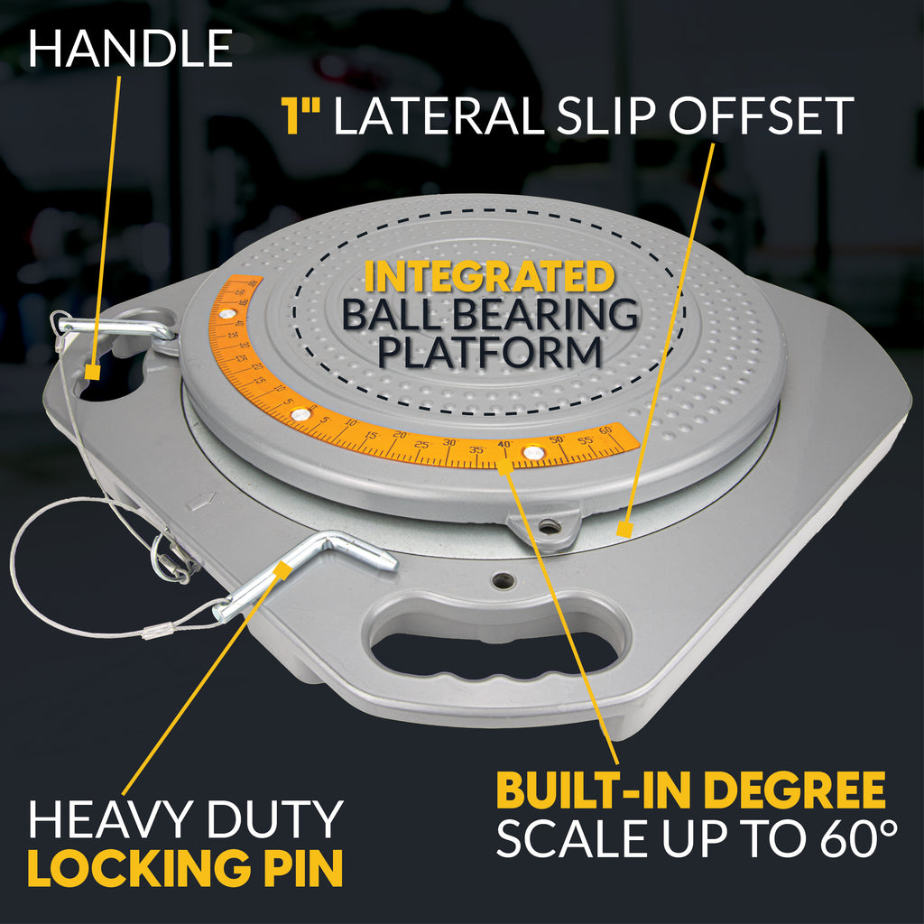 Wheel Alignment Turn Plates - Pit Rack and Drive On Models Available ...