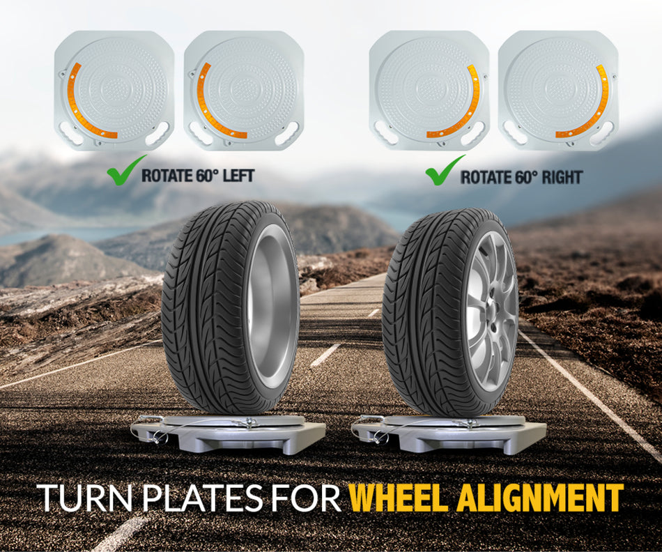 Wheel Alignment Turn Plates - Pit Rack and Drive On Models Available ...