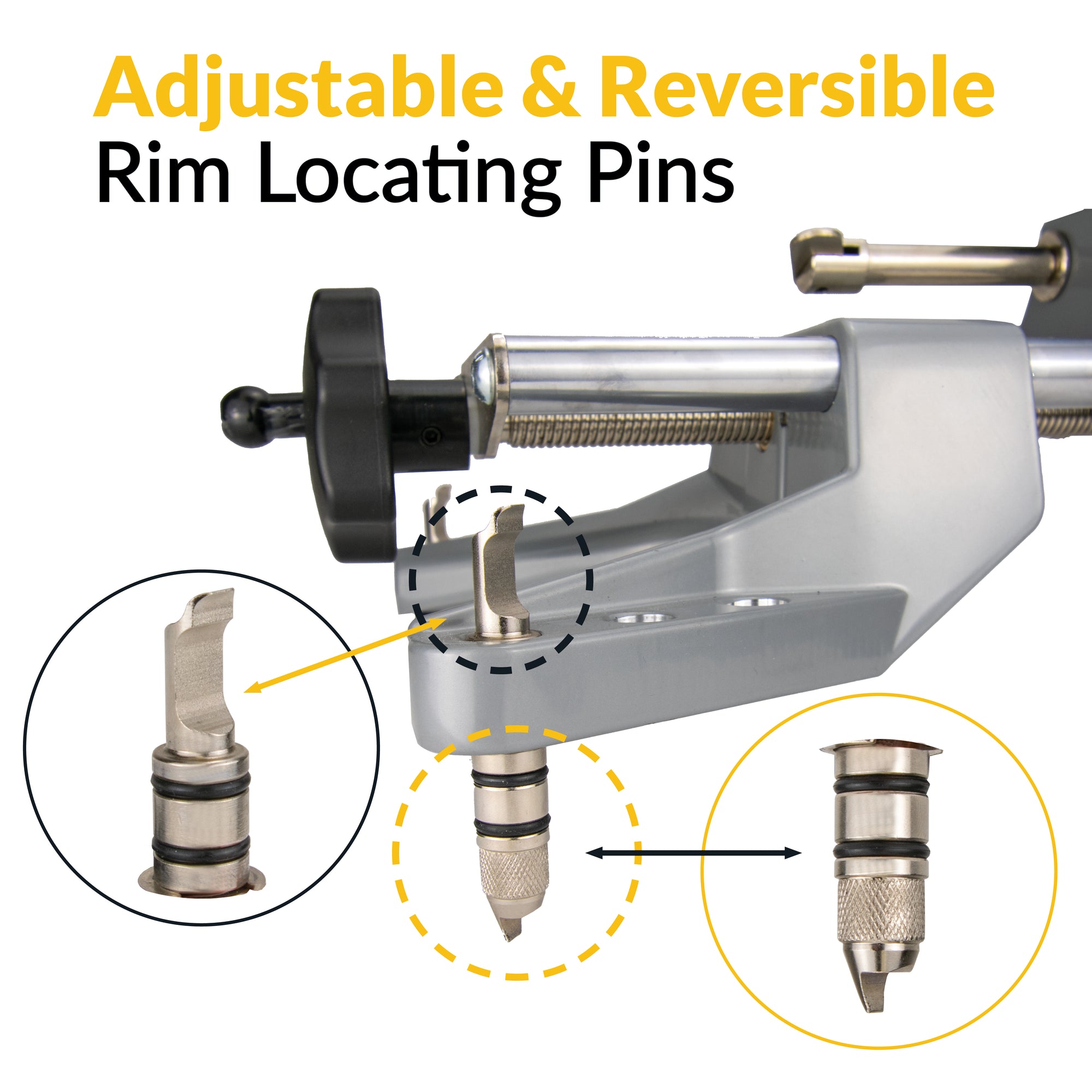 Wheel Alignment Wheel Clamp with Adapter Plate for Magnetic Gauges ...